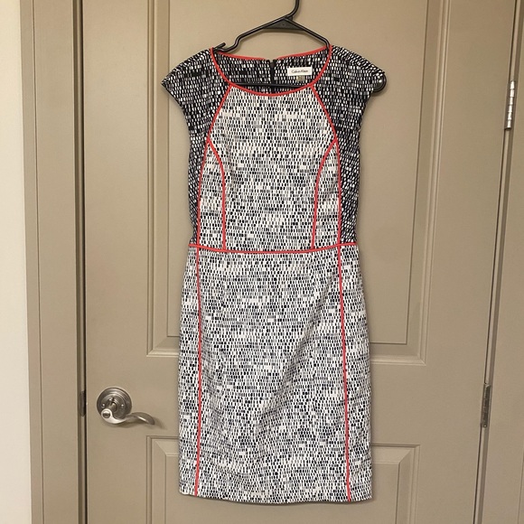 Dresses | Calvin Klein Print Dress | Poshmark